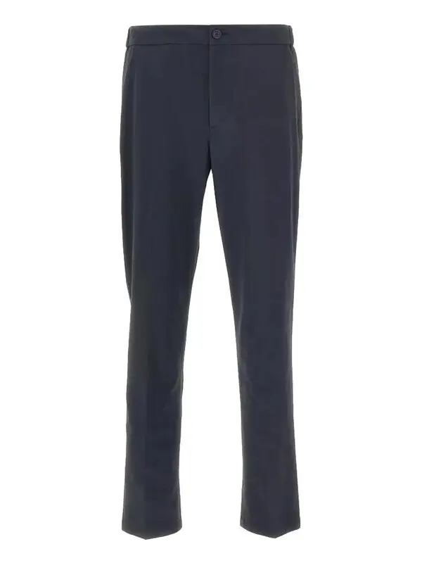 BOSS Straight Leg Drawstring Trousers - Blue