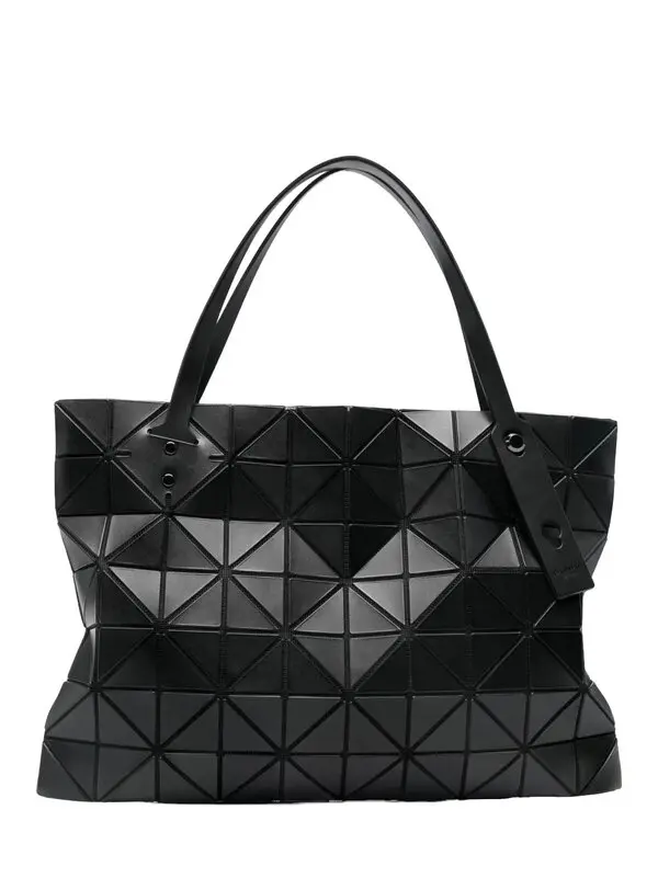 Issey Miyake Rock Matte Geometric Shoulder Bag - Black