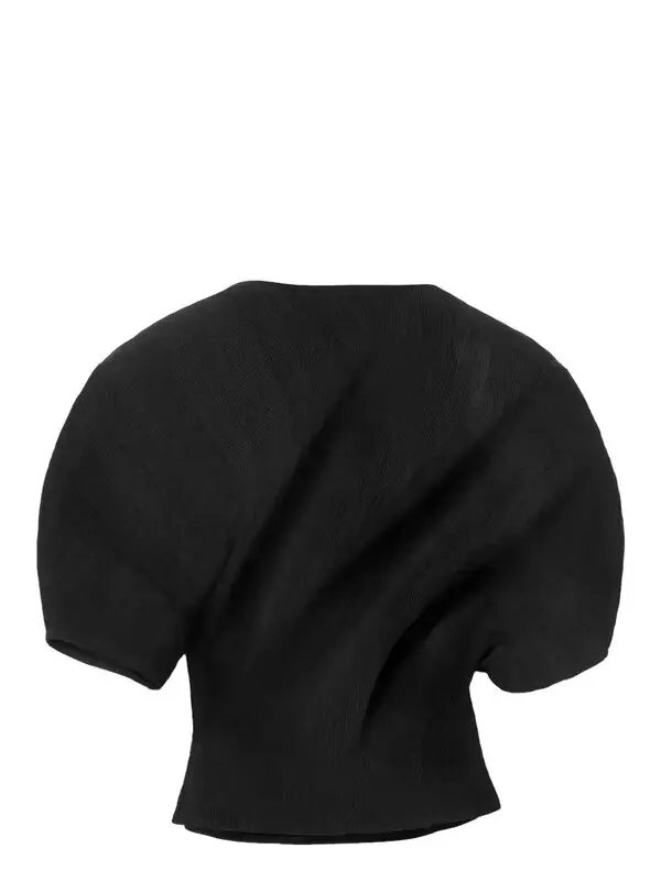 Séfr Naomi Draped Blouse - Black