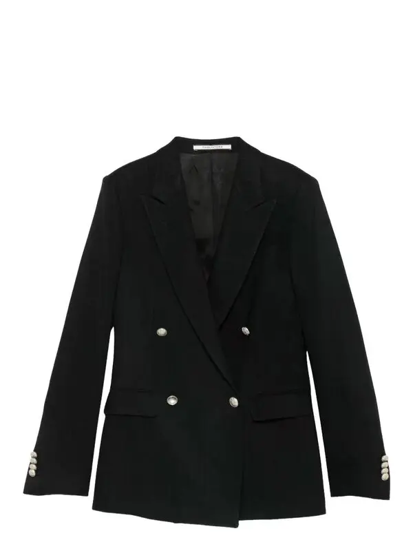 Tagliatore Double-breasted Blazer - Black