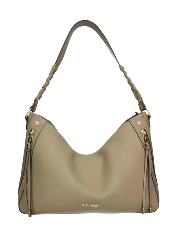 Liu Jo Braided-handle Shoulder Bag - Neutrals