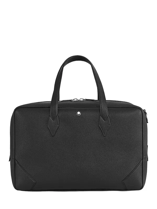 Montblanc Weekender Bag 45 In Grain - Black