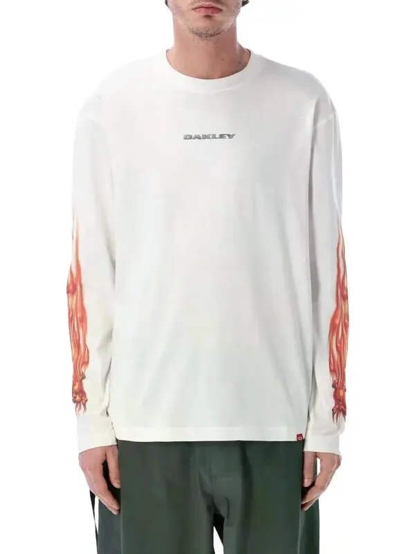 Oakley Heritage Flame T-shirt - White