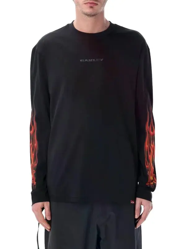 Oakley Heritage Flame T-shirt - Black