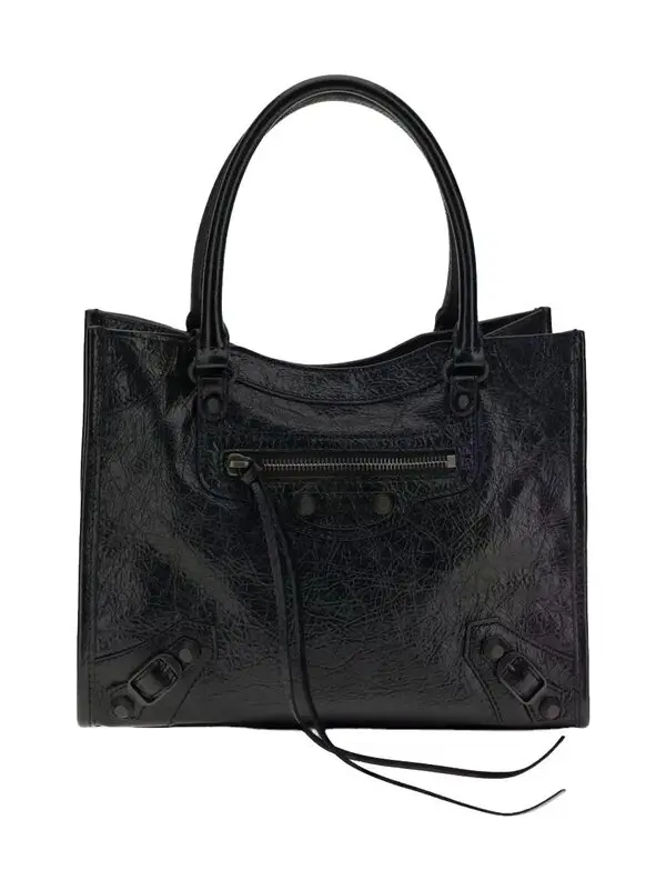Balenciaga Mini Le City Tote Bag - Black