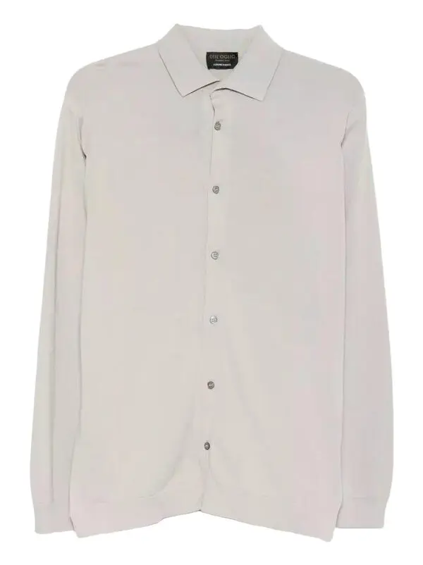 DELL'OGLIO Long-sleeves Shirt - Grey