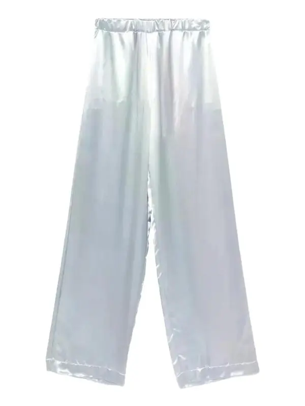 Fabiana Filippi Elasticated Palazzo Pants - Blue