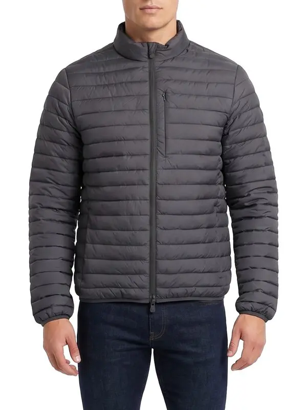 SAVE THE DUCK Quilted Jacket - Black
