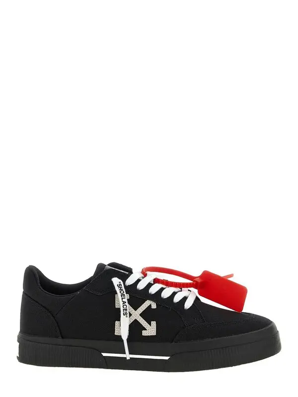 Off-White Lace-up Sneakers - Black