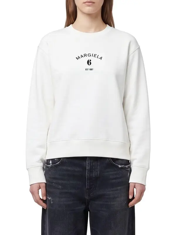 MAISON MARGIELA Crewneck Sweatshirt - White