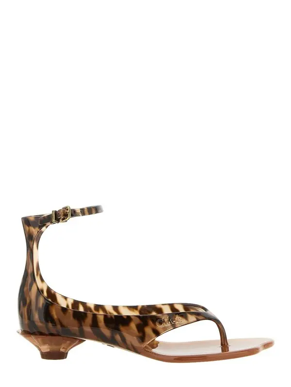 Chloé Heeled Sandals - Black