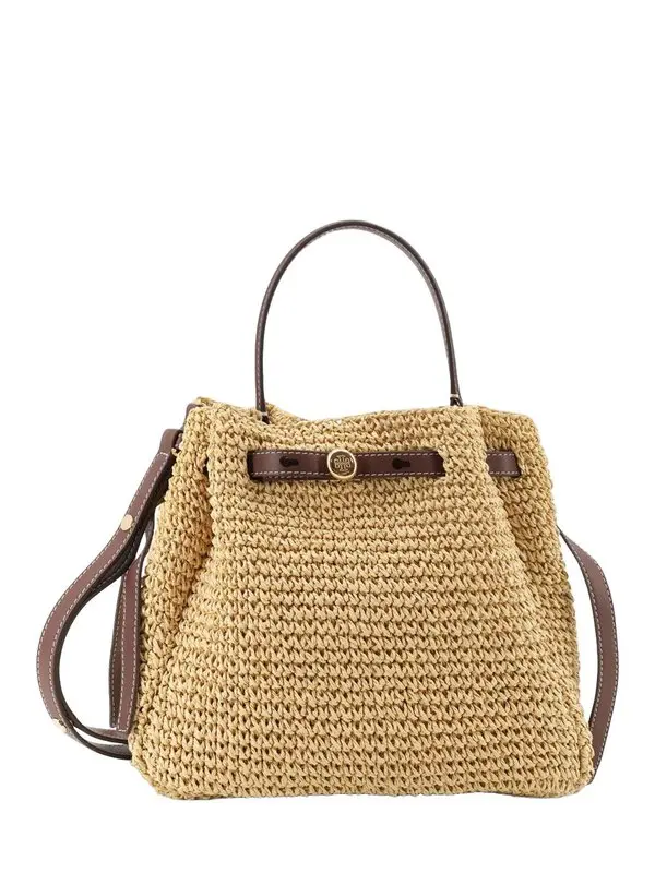 Tory Burch Woven Mini Bag - Beige
