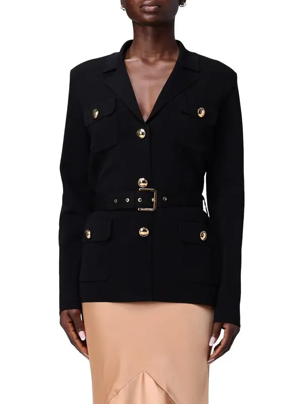 Elisabetta Franchi Tailored Jacket - Black