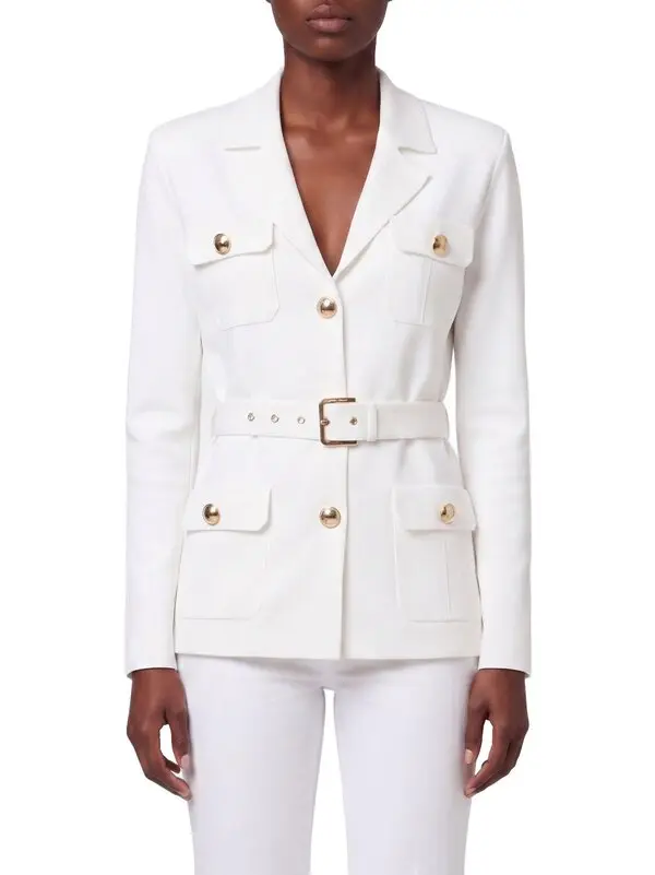 Elisabetta Franchi Tailored Jacket - Ivory
