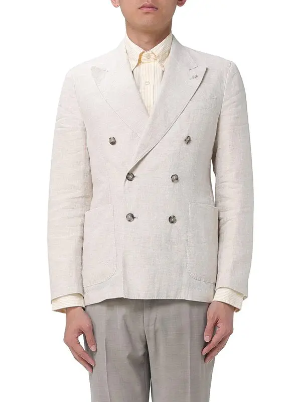 MANUEL RITZ Tailored Blazer - Beige