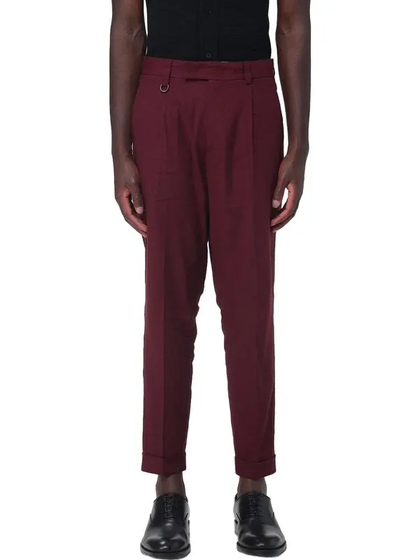 PAOLO PECORA Tailored Trousers - Cocoa