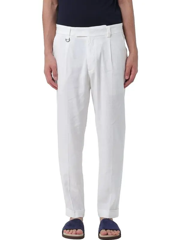 PAOLO PECORA Tailored Trousers - White