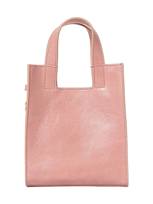 Bally Leather Mini Bag - Blush Pink