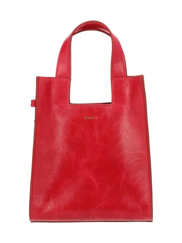 Bally Easy Leather Handbag - Red