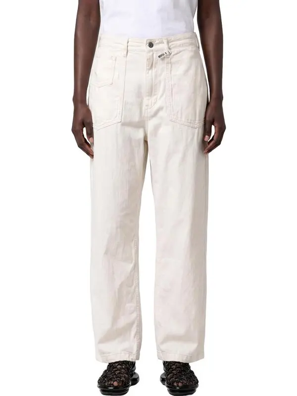 Mihara Yasuhiro Wide Leg Trousers - White