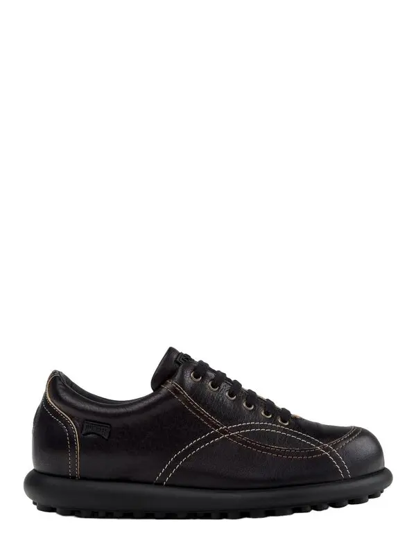 Camper Twins Leather Sneakers - Black