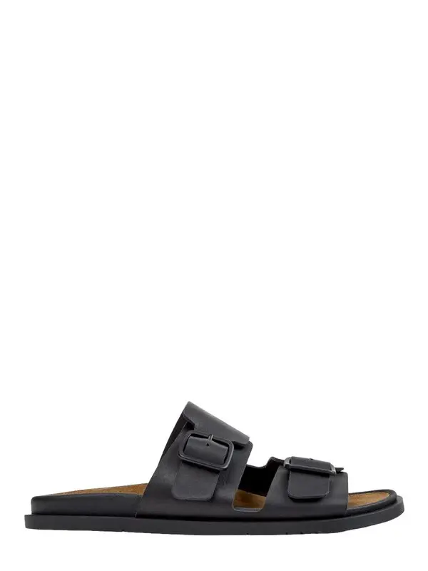 Camper Buckled Sandals - Black