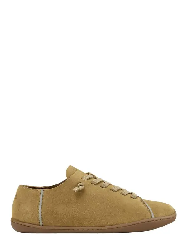 Camper Twins Vegetable-tanned Leather Sneakers - Brown