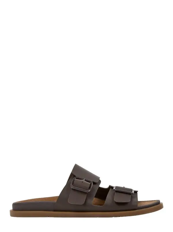 Camper Lluc Leather Sandals - Brown