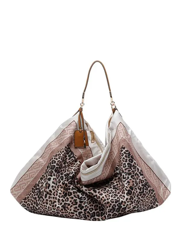 Liu Jo Printed Tote Bag - Beige