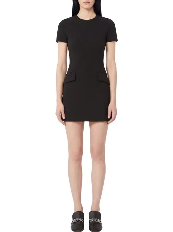 Sportmax Jersey Mini Dress - Black