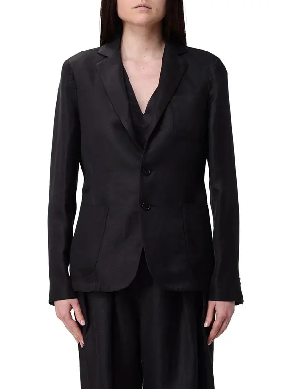 Barena Venezia Linen Blend Blazer - Bronze