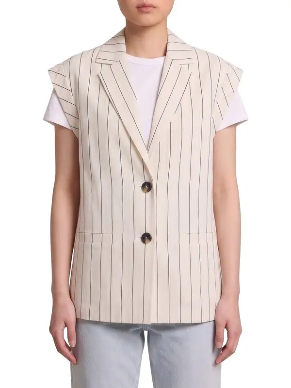 Liu Jo Waistcoat - White
