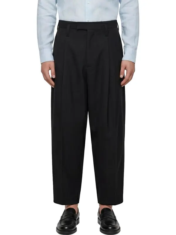 JIL SANDER Tailored Trousers - Black