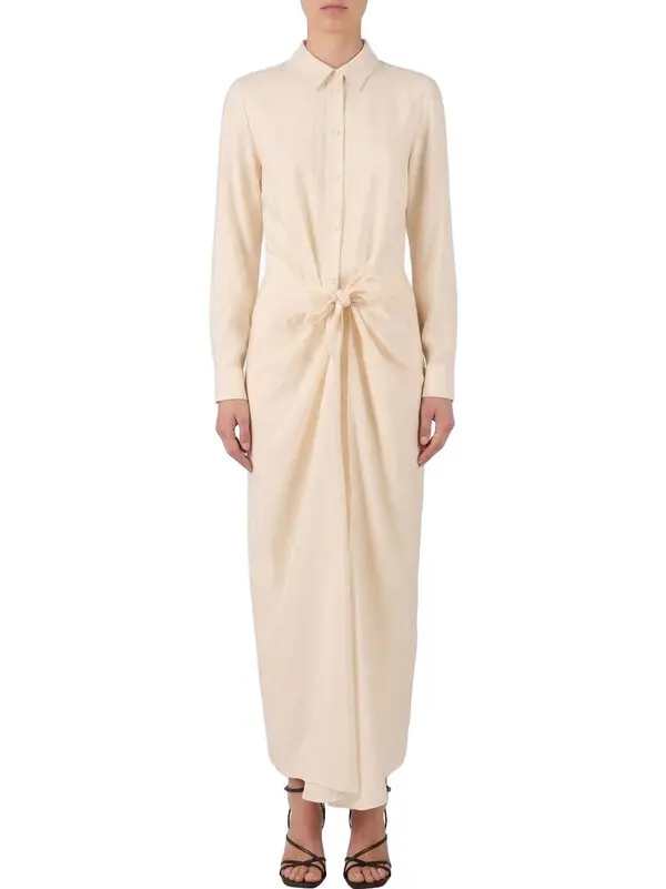 Emporio Armani Shirt Dress - Yellow Cream