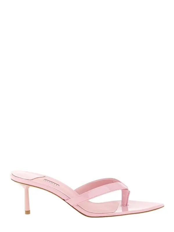 LE SILLA Heeled Thong Sandals - Pink