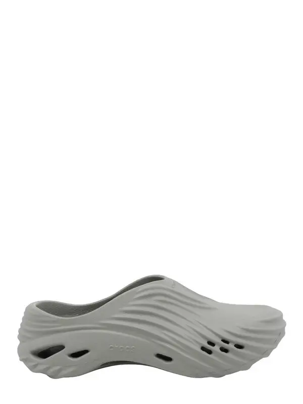 CROCS Echo Wave Mules In Eva Rubber - Grey