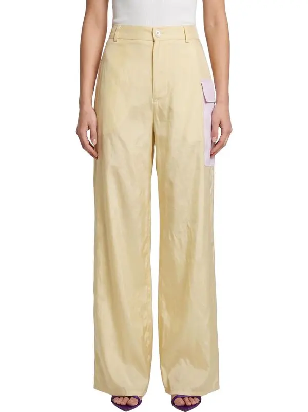 Marni Wide-leg Trousers - Yellow
