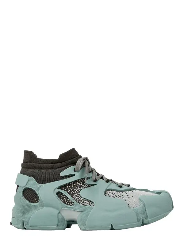 Camper Recycled Knit Lace-up Sneakers - Grey