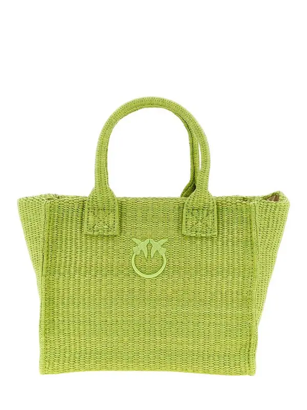 Pinko Woven Mini Bag - Green