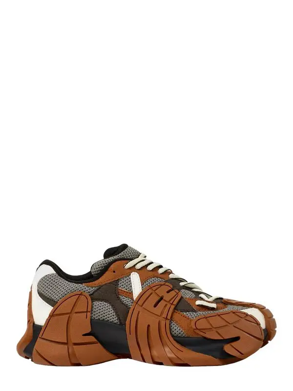 Camper Tormenta Lace-up Sneakers In Recycled Fabrics - Multicolor