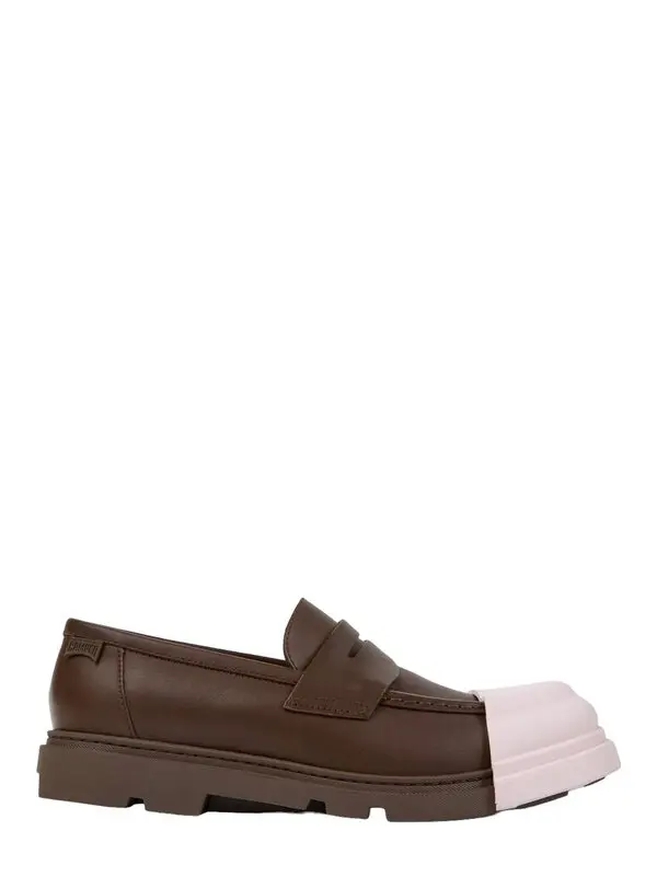 Camper Junction Leather Loafer - Brown