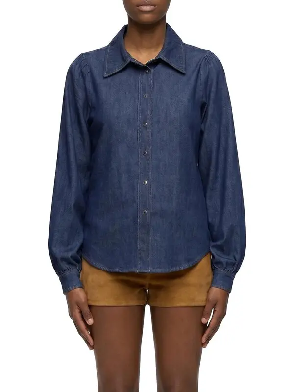 7 For All Mankind Denim Shirt - Blue