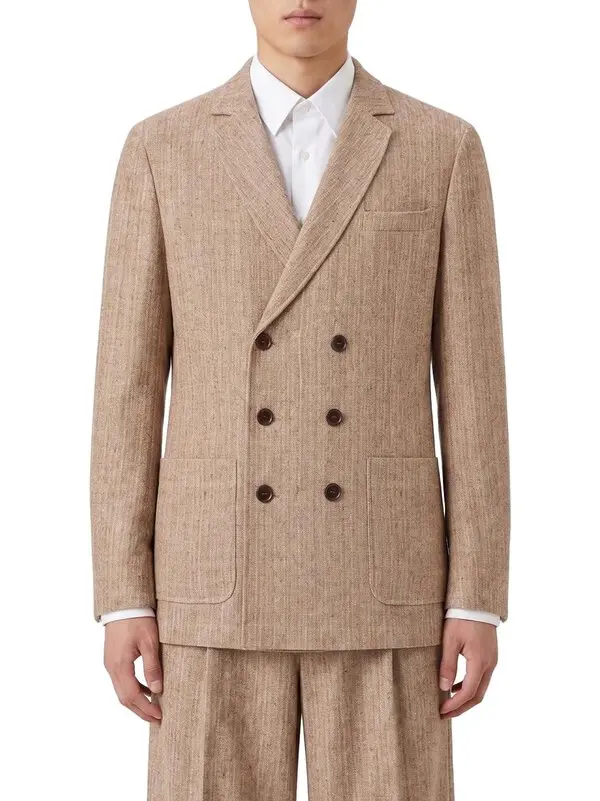 Giorgio Armani Double-breasted Blazer - Pink