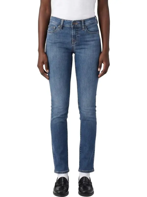 7 For All Mankind Roxanne Slim Fit Denim Jeans - Blue
