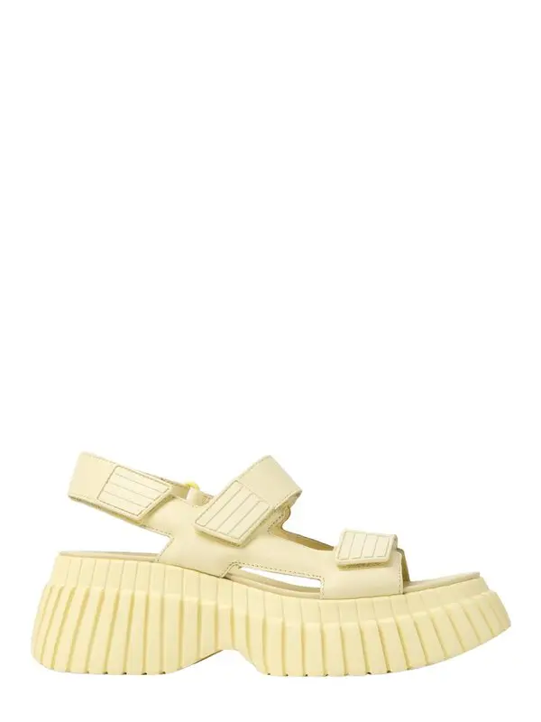Camper Heeled Sandals - Yellow