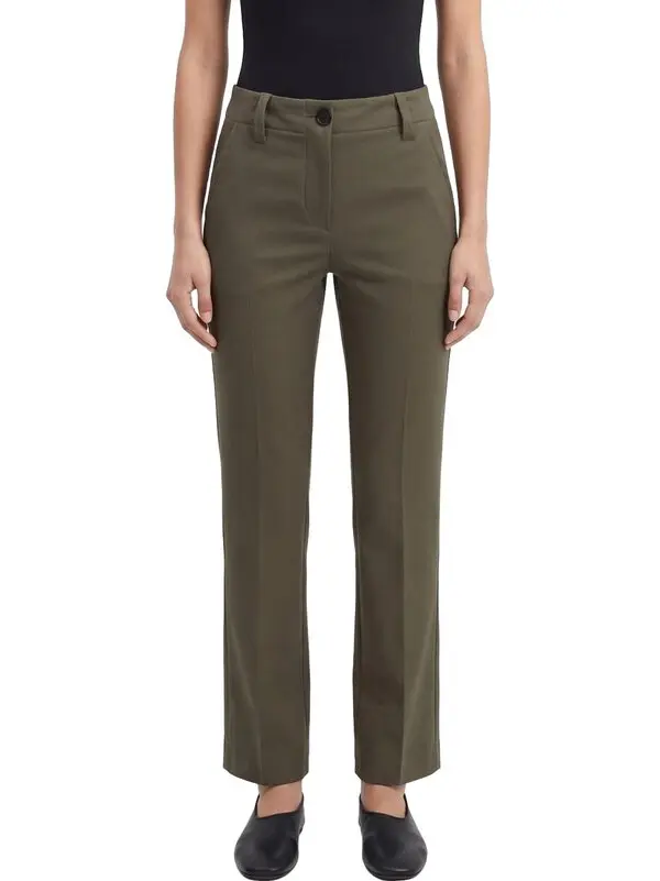 Brunello Cucinelli Tailored Cotton Trousers - Yellow