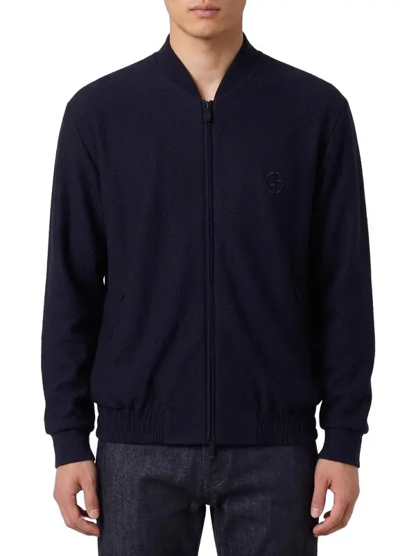 Giorgio Armani Bomber Jacket - Black