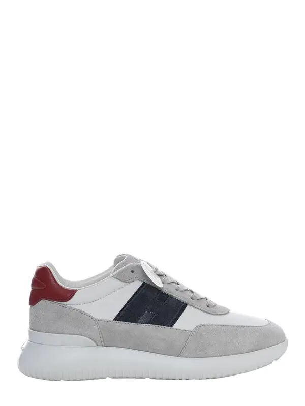 Hogan H709 Leather Sneakers - White
