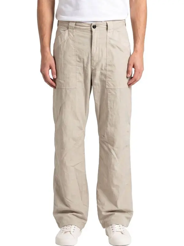 C.P. COMPANY Wide-leg Nylon Trousers - Grey