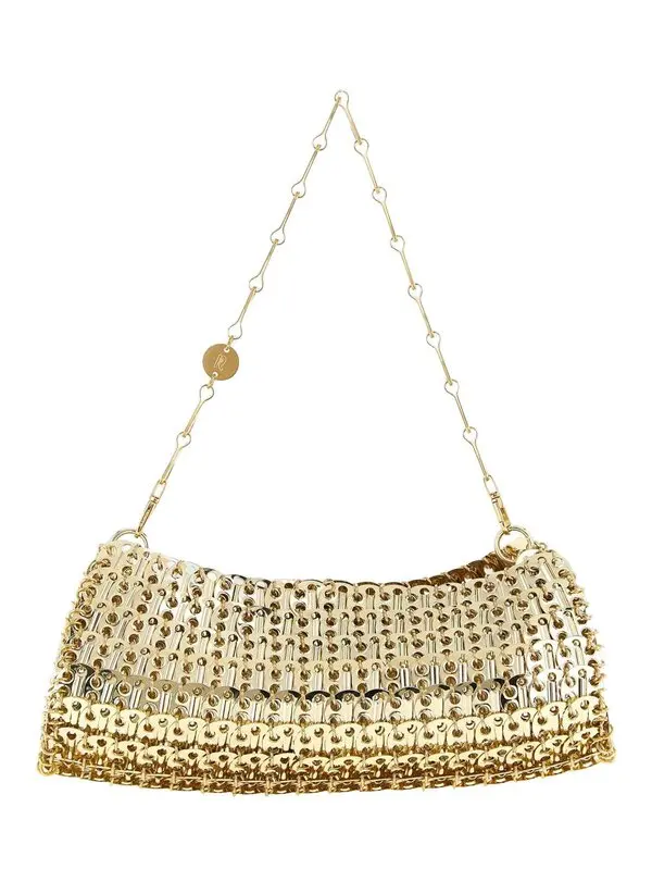 Rabanne Metallic Shoulder Bag - Gold